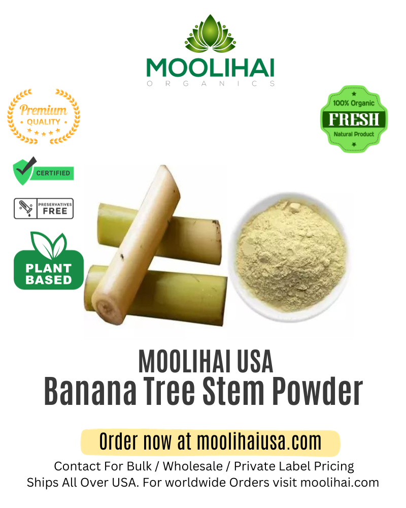 Banana Tree Stem Powder / Vazhai Thandu Podi – Mooveda