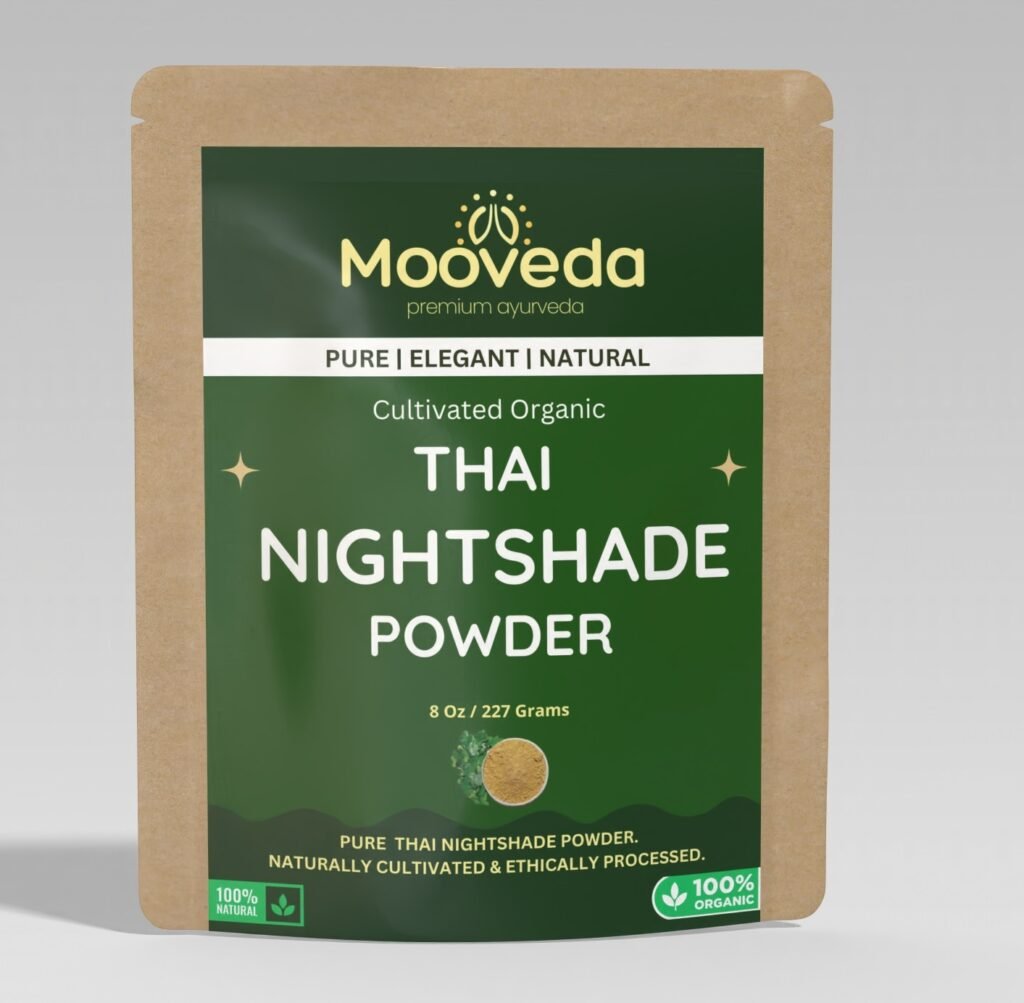Thai Nightshade Powder / Thoothuvalai Ilai Podi - Mooveda