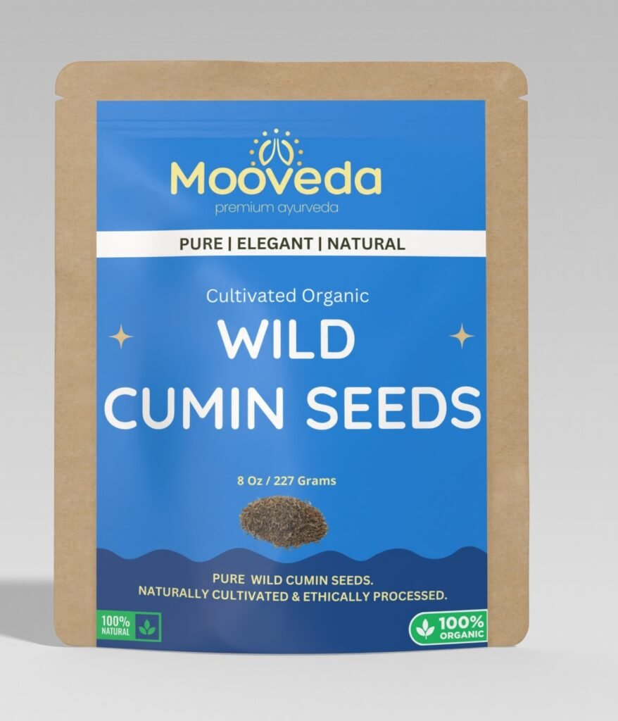 Wild Black Cumin Seeds / Caraway / Shahjeera - Mooveda